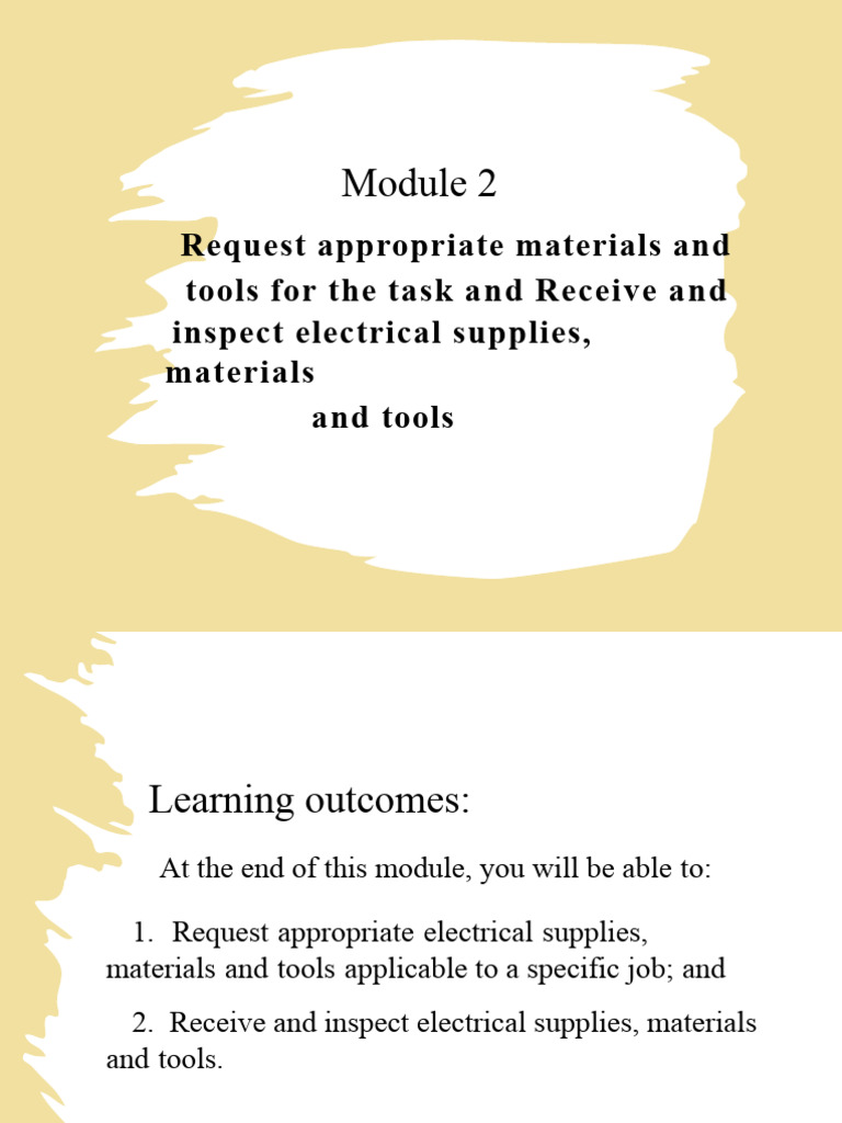 EIM 7 Request Appropriate Materials | PDF | Inventory | Business