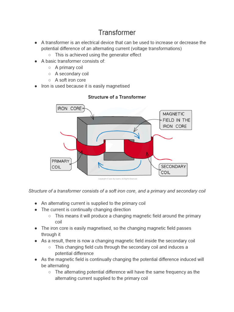 Transformers | PDF | Transformer | Inductor