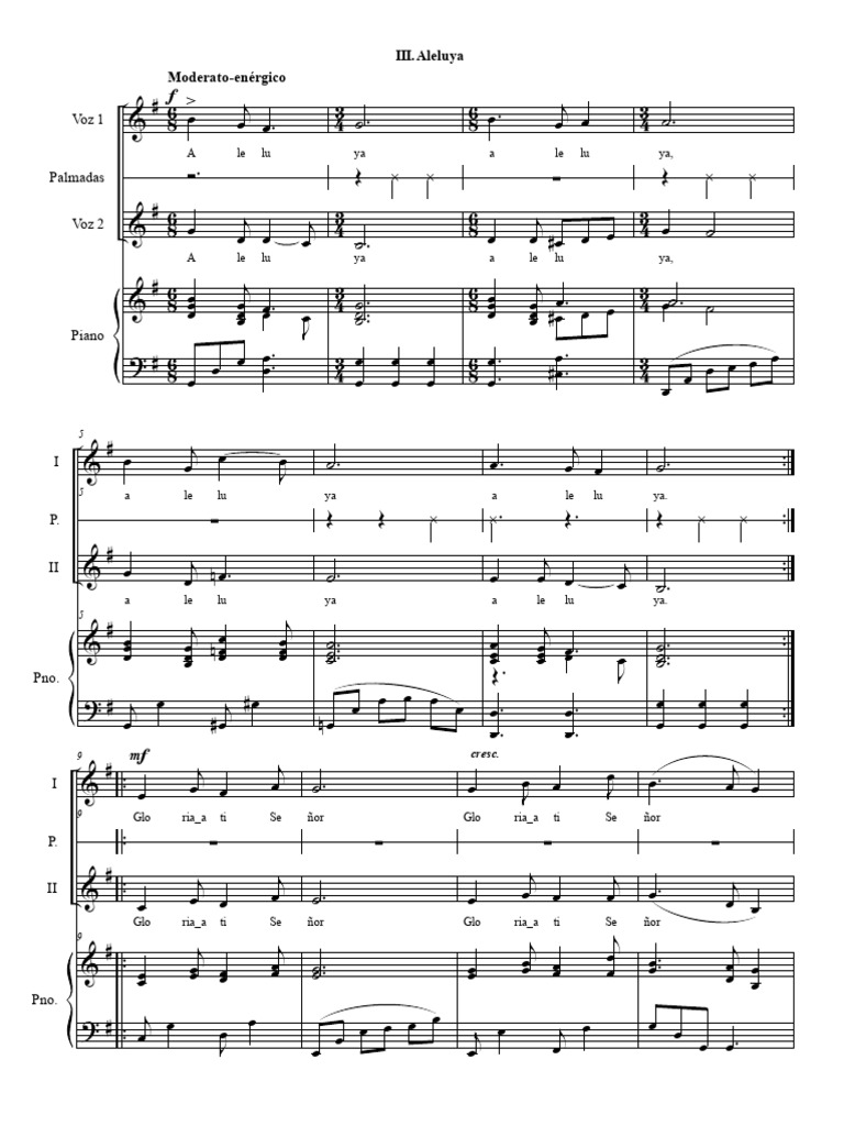Iii Aleluya | PDF