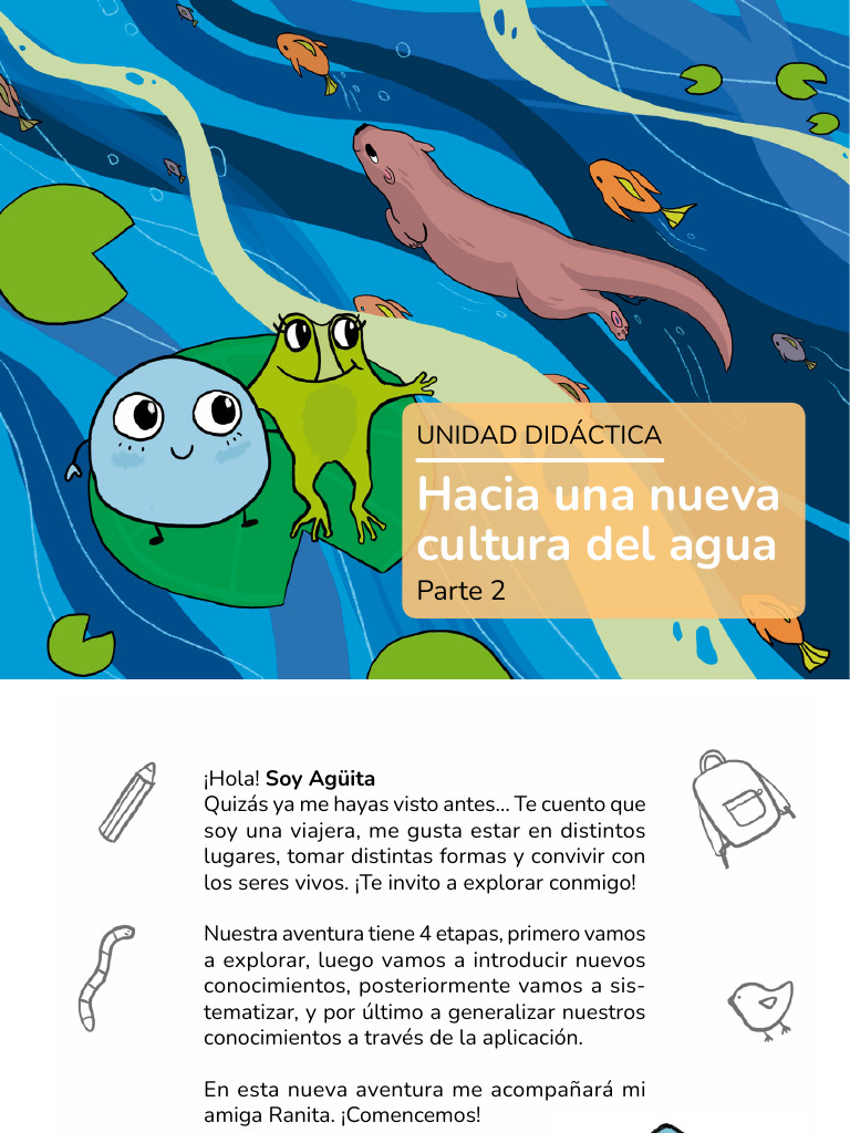 Hacia Una Nueva Cultura Del Agua P2 Estudiante | PDF | Biodiversidad | Agua