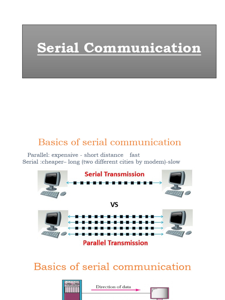 16th April 8051 Serial Comm | Download Free PDF | Error Detection And ...
