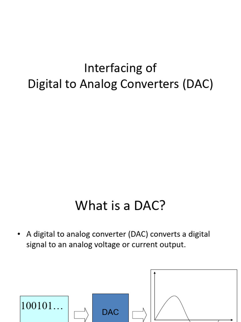 Dac and Adc Lec 23 | PDF | Analog To Digital Converter | Digital To ...