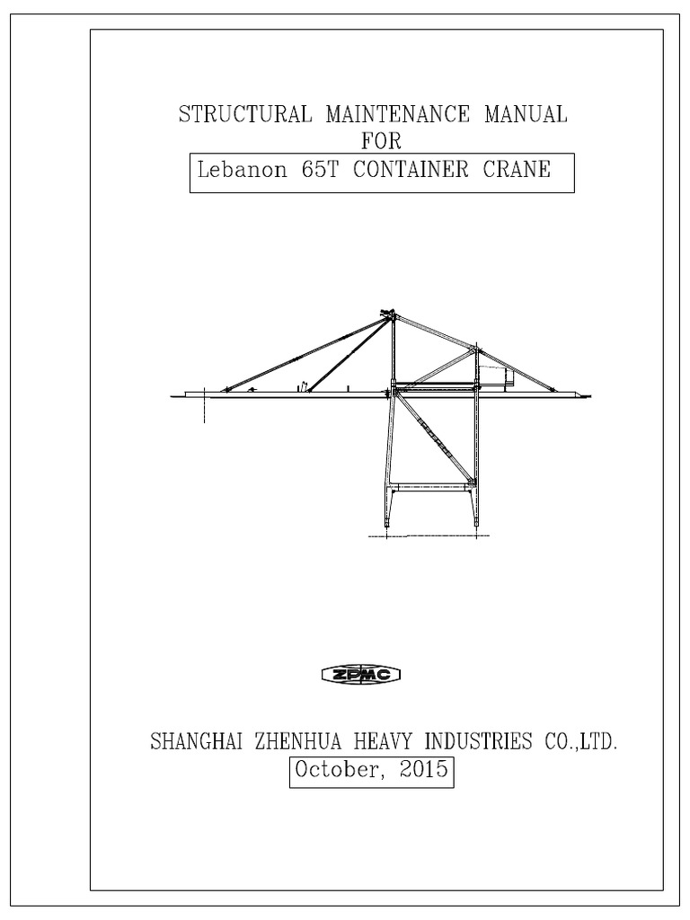 Crane Structural Maintenance Manual | PDF | Nondestructive Testing ...