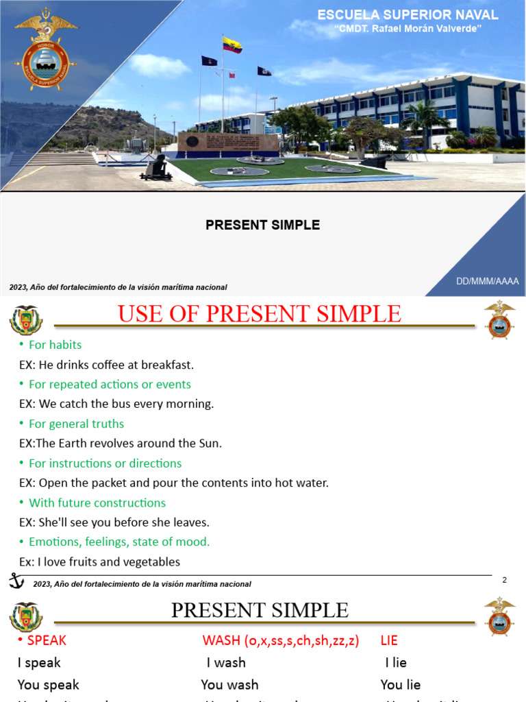 Present Simple | PDF