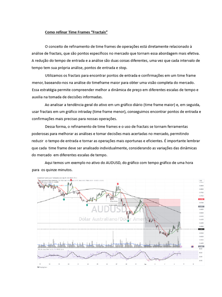 Refinamento de Time Frames com Fractais | PDF | Tempo | Fractal
