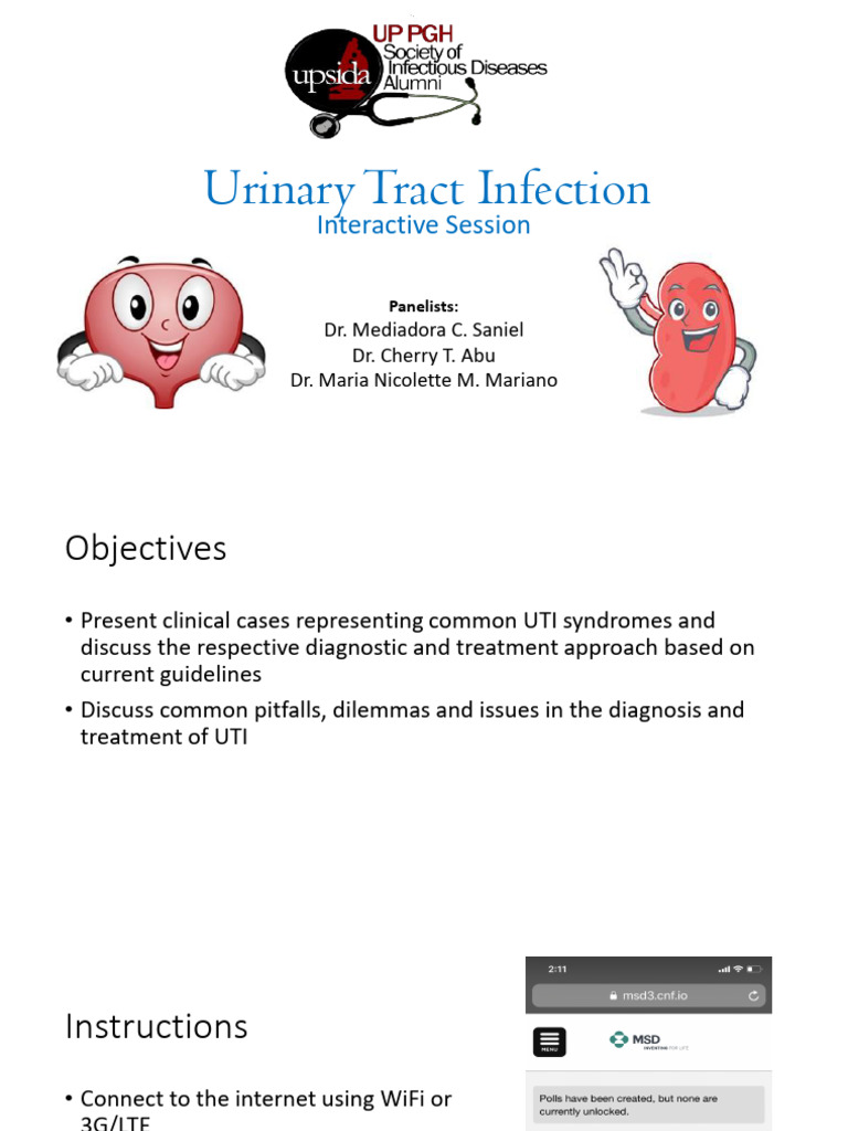 Day 2 Panel UTI - Saniel Abu Mariano | PDF | Urinary Tract Infection ...