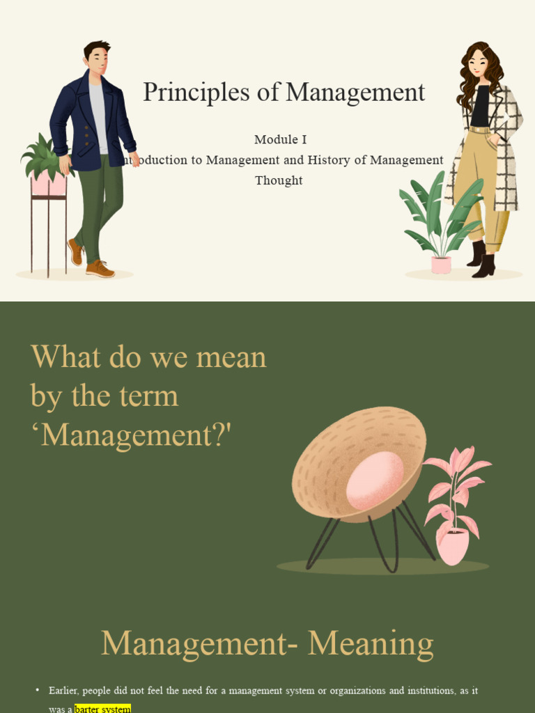 Principles of Management Overview | PDF | Business | Economies