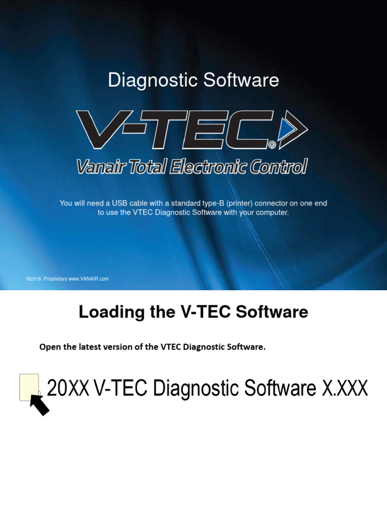 Instructions - VTEC - Diagnostic Software - 2018 | PDF | Proprietary ...