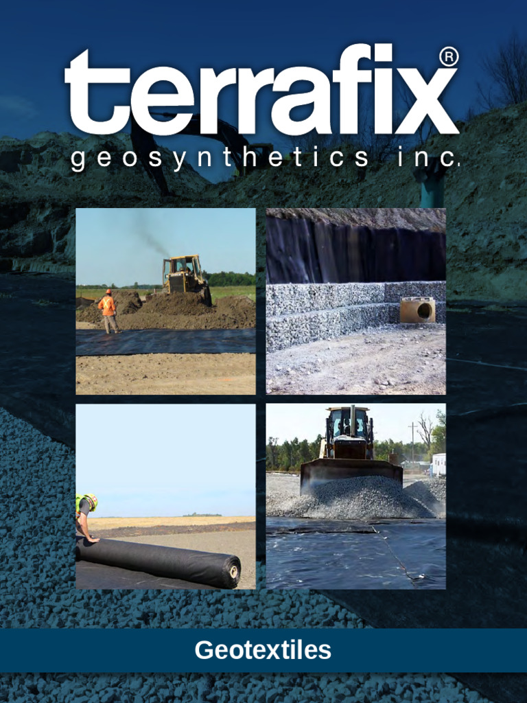 Geotextiles Brochure 2021 04 | PDF | Drainage | Permeability (Earth Sciences)