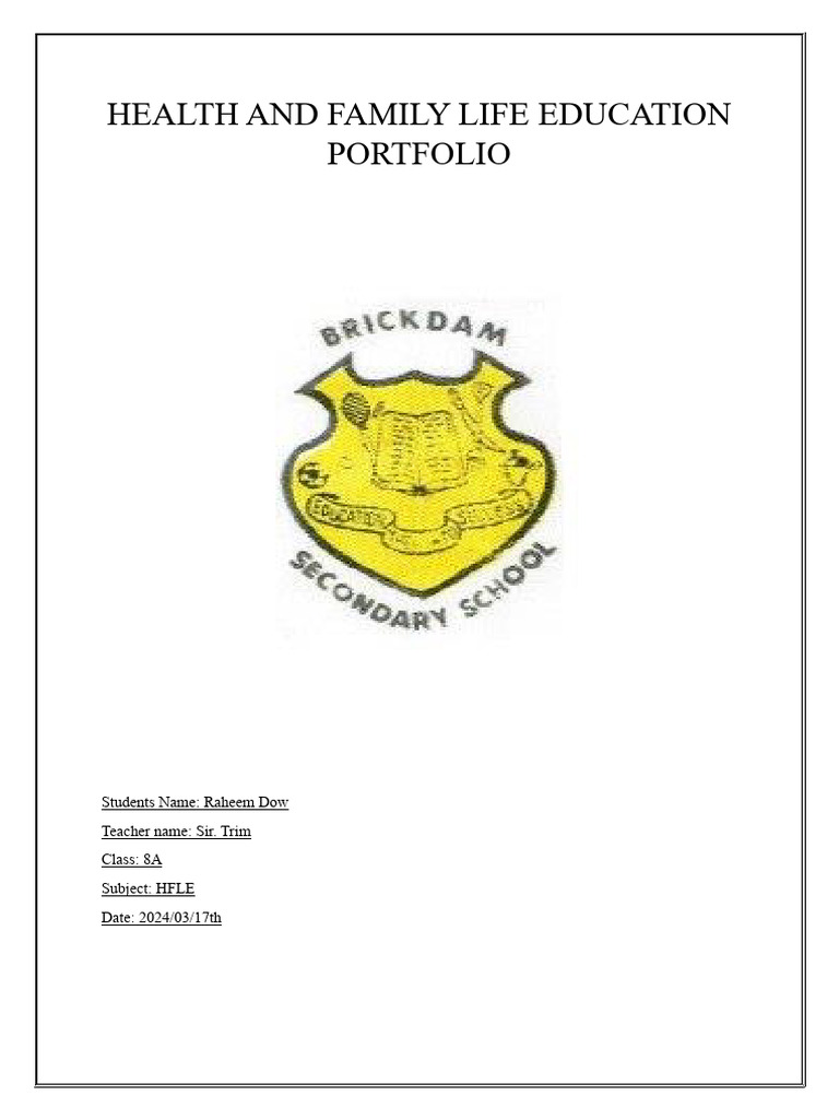 hfle portfolio | PDF | Renewable Energy | Disciplines