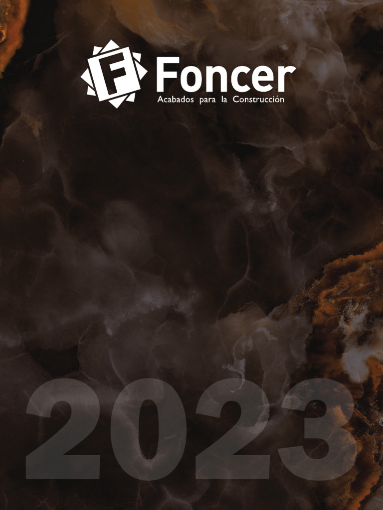 Catálogo Foncer 2023: Revestimientos | PDF