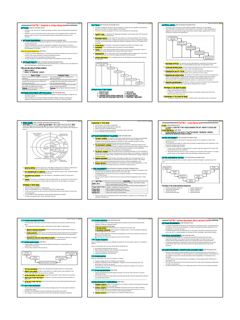 Software Engineering 2 | PDF | Software Development Process | System
