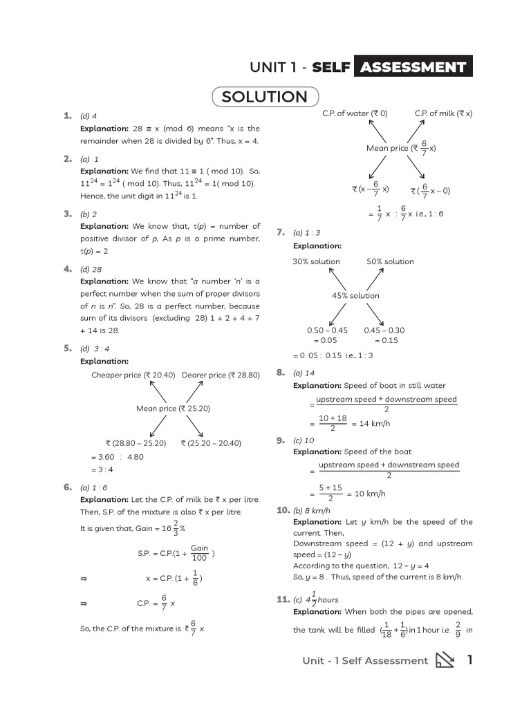 XII Applied Maths 2023-24 QB SP Solutions | PDF | Speed | Matrix (Mathematics)