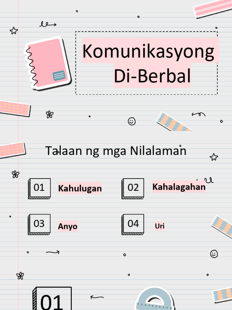 Komunikasyong Di-Berbal | PDF