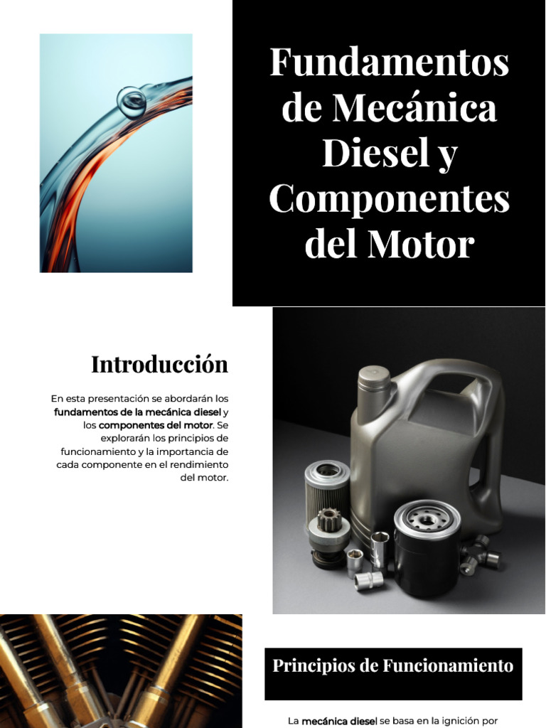 Motores Diesel Pdf Motor Diesel Inyección De Combustible