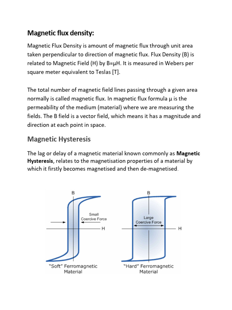 B H CURVE | PDF | Magnetic Field | Inductor