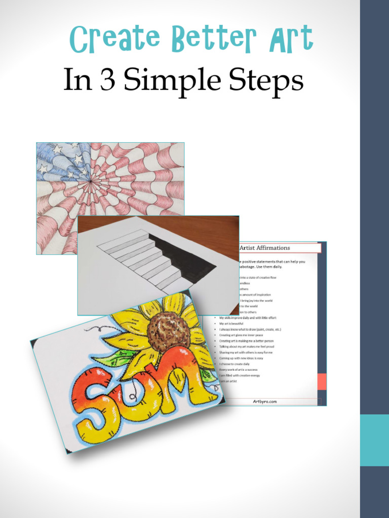3 Steps To Better Art Pdf
