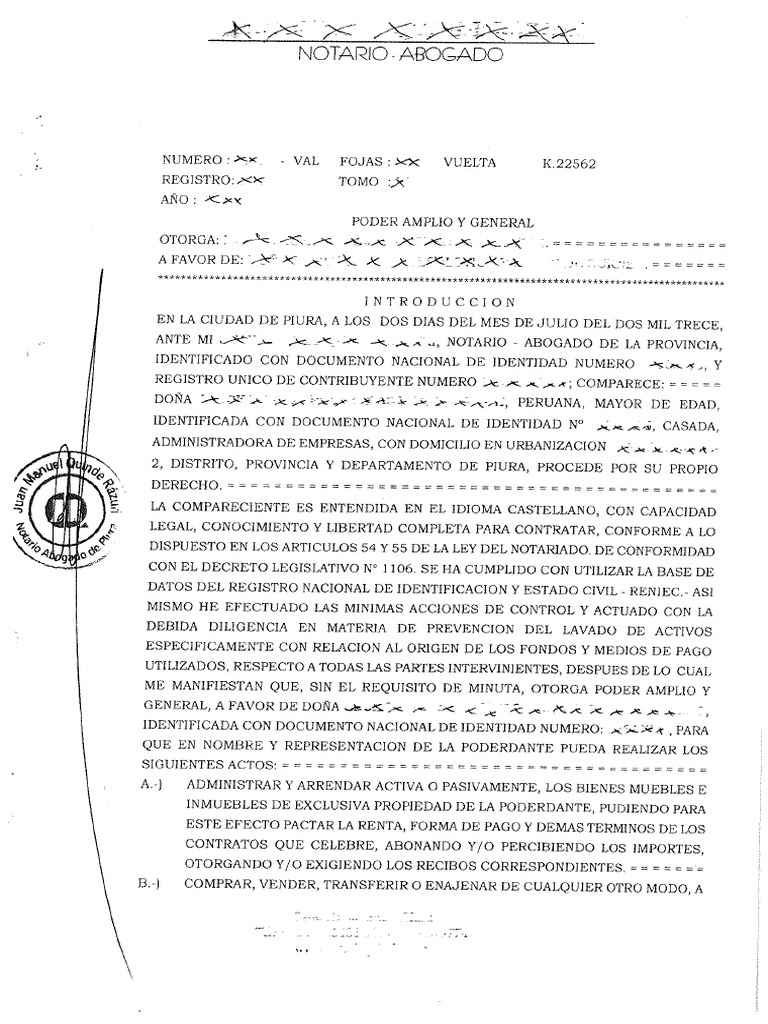 Modelo Poder Peru | PDF