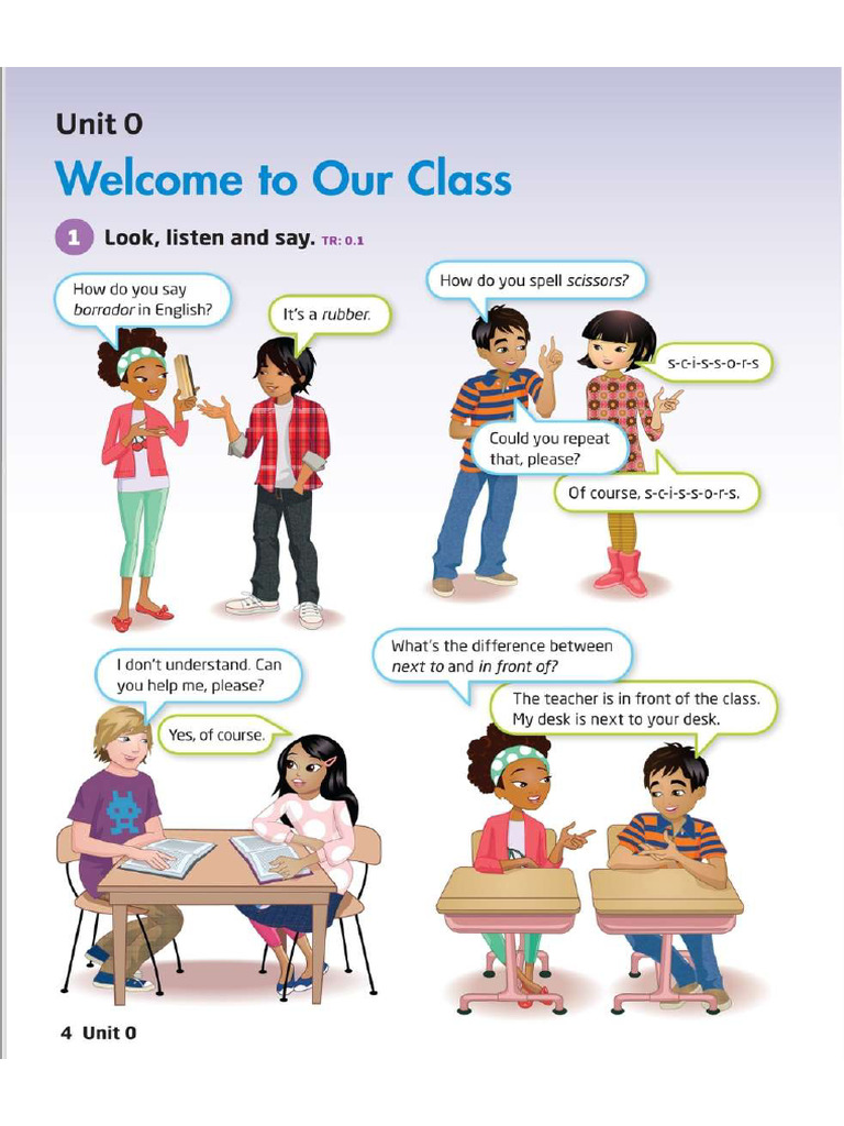 OUR WORLD 3 (Welcome and Unit 1) | PDF