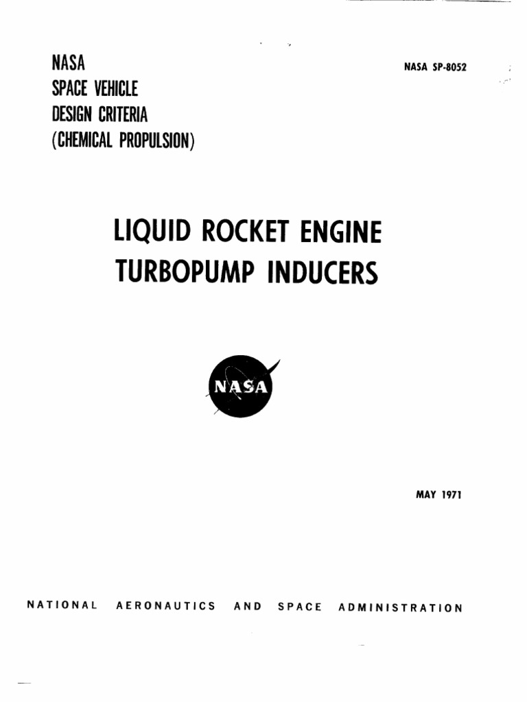 Liquid Rocket Engine Turbopump Inducers | PDF | Pump | Mathematical Optimization