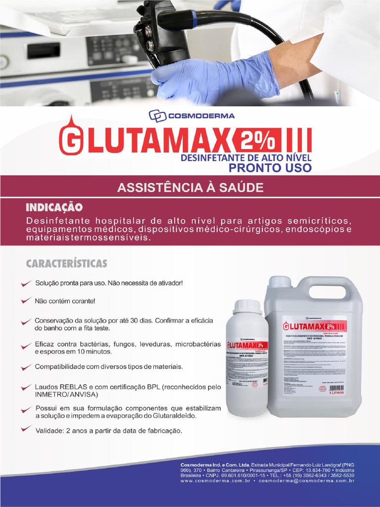 Glutamax Ficha Tecnica | PDF