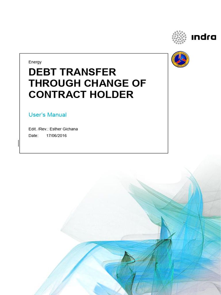 Debt Transfer User Manual | PDF | Software | Computing