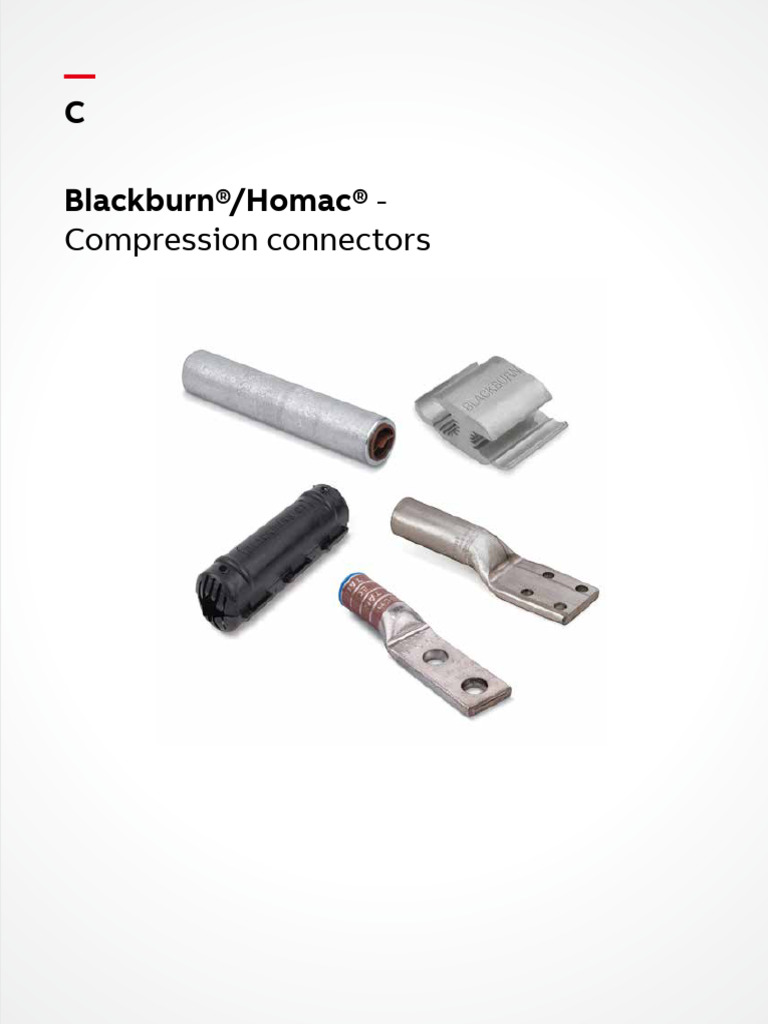 C Compression Connectors | PDF | Electrical Connector | Electrical ...
