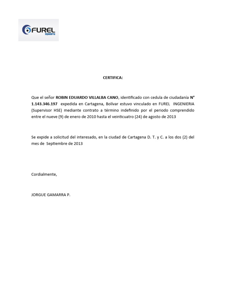 Certifica | PDF | Finanzas y dinero | Hogar, jardinería y bricolaje