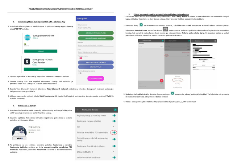 Manual SumUp VRP | PDF