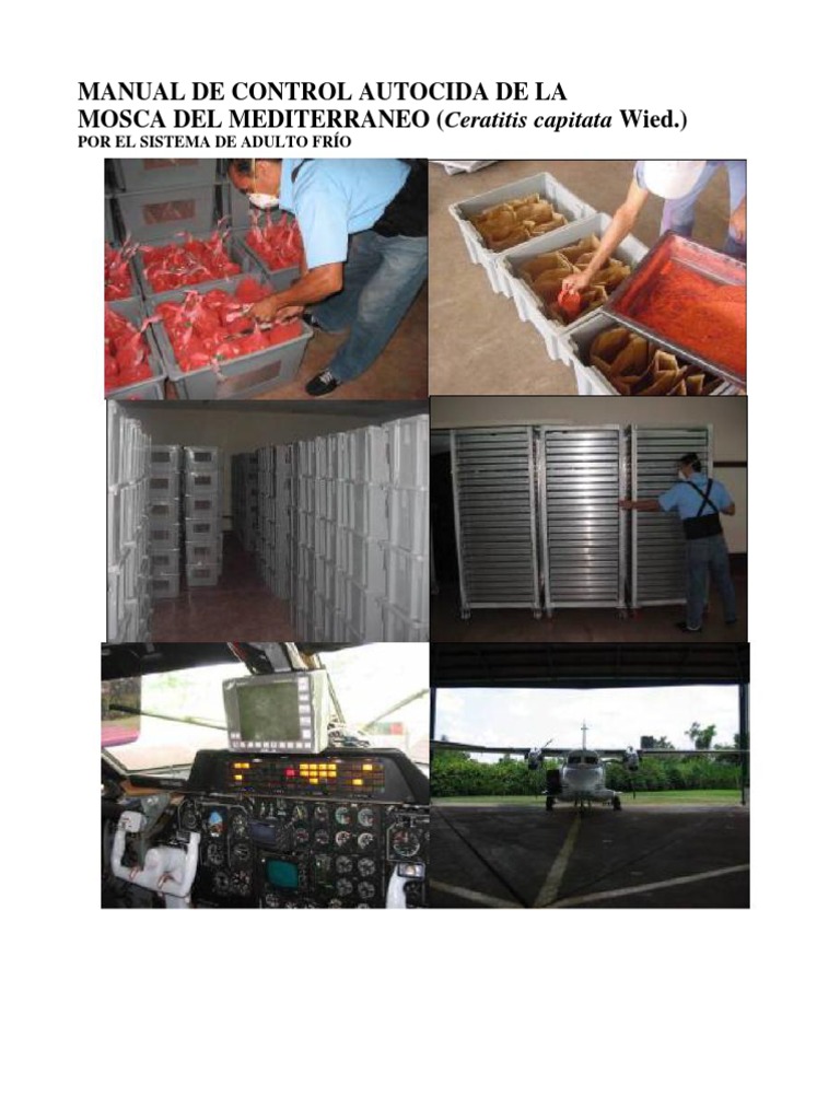 Manual de Control Autocida de La Mosca Del Mediterraneo | PDF ...