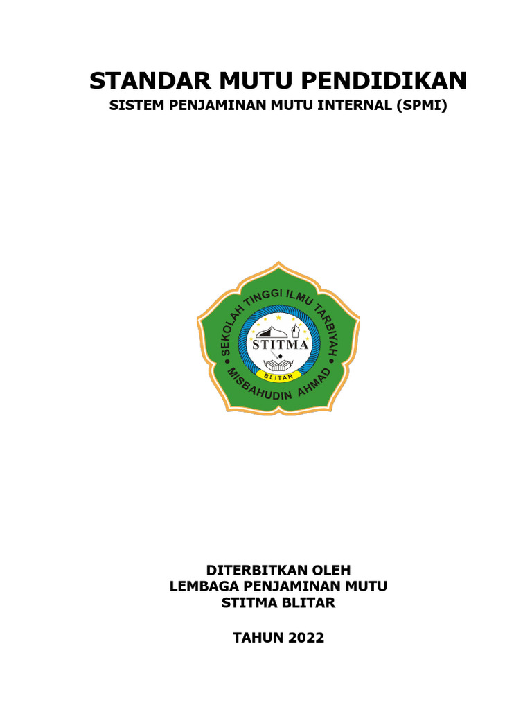 Standar Mutu Pendidikan | PDF