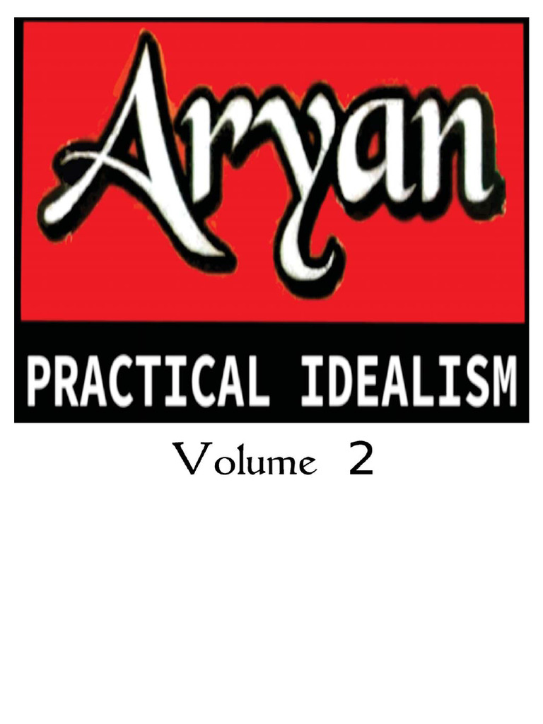 Aryan Practical Idealism (Volume 2) | PDF