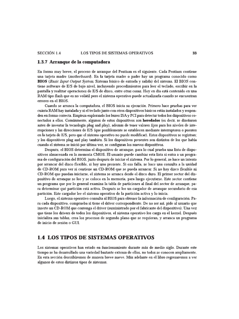 Tanenbaum Tipos | PDF