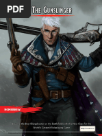 Revised D&D 5E Gunslinger Class Guide | PDF | Ballistics | Projectile ...