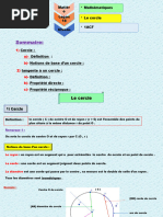 Le Cercle Et Le Disque | PDF | Cercle | Triangle