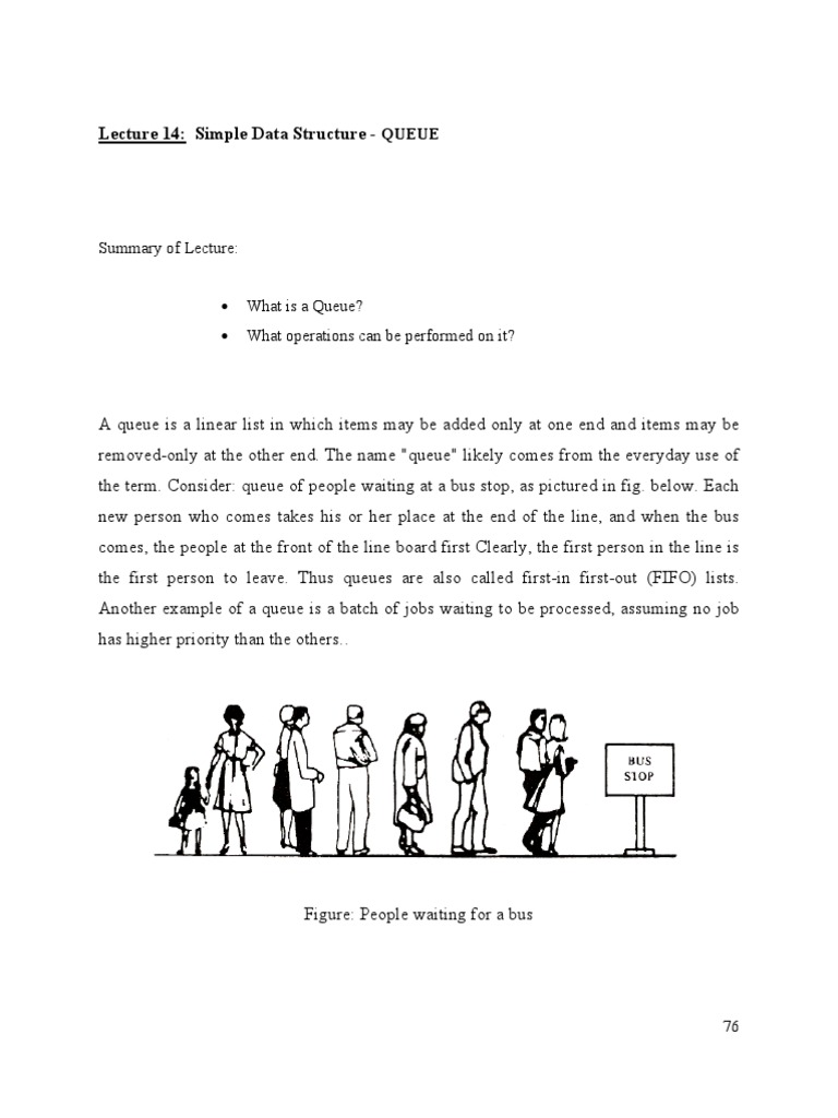 Lecture 14: Simple Data Structure - : Summary of Lecture: - What Is A ...