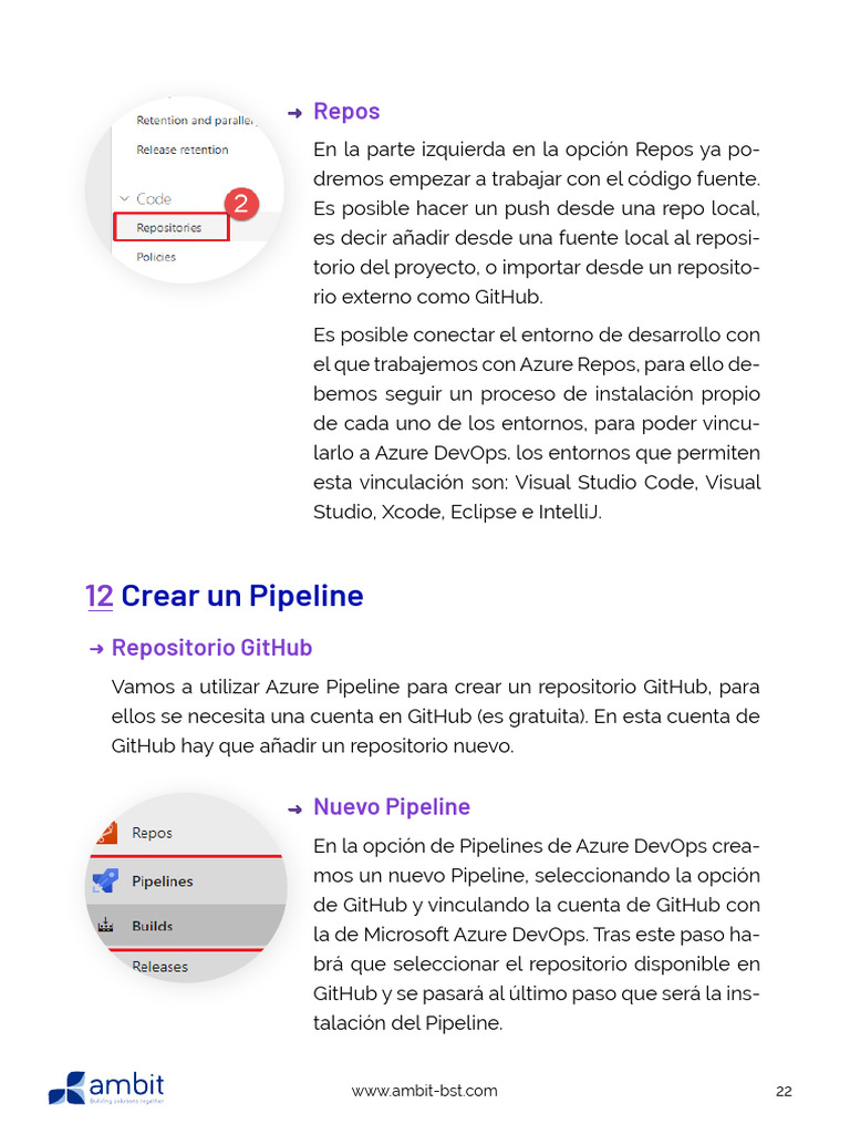 Integración de Azure DevOps con GitHub | PDF | Ciencias de la Computación | Software de la ...