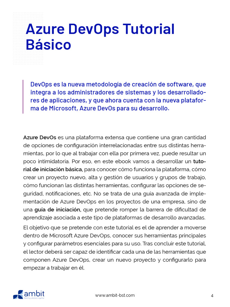 Guía Básica de Azure DevOps | PDF | Software | Ingeniería de software