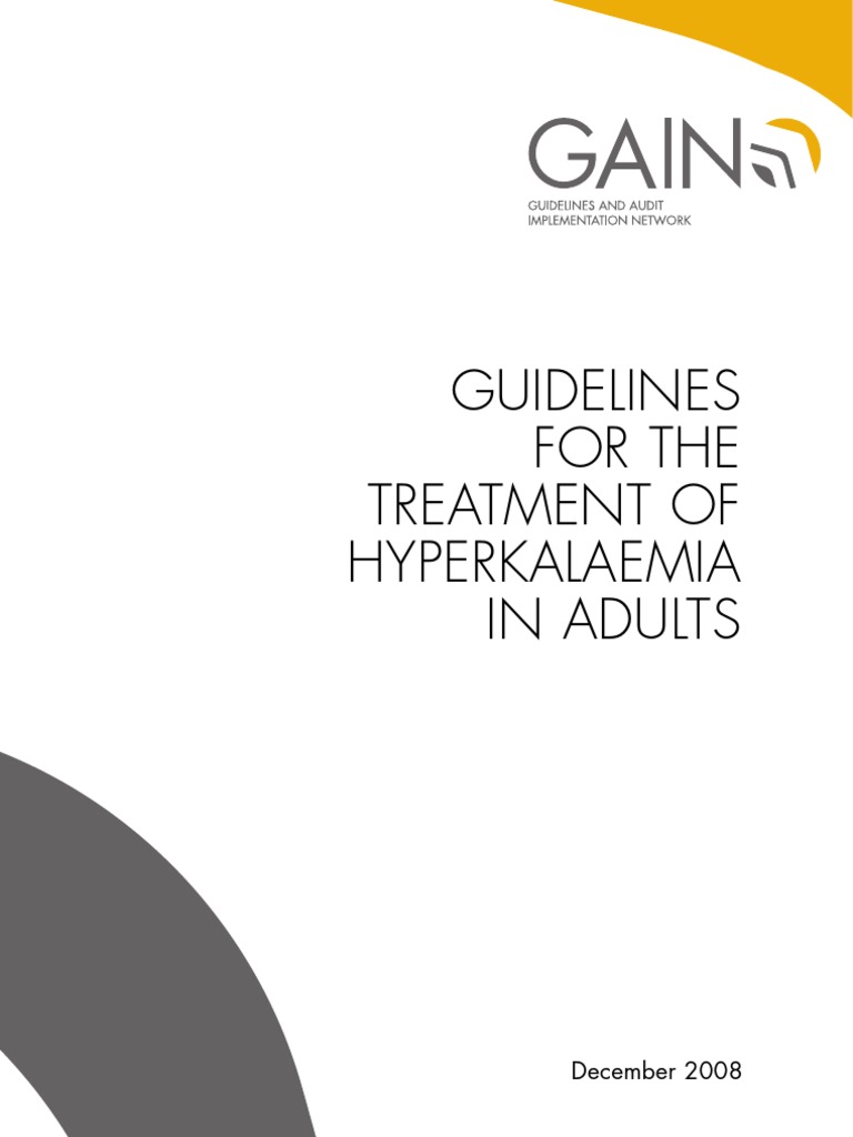 Hyperkalaemia Guidelines | PDF | Medicine | Clinical Medicine