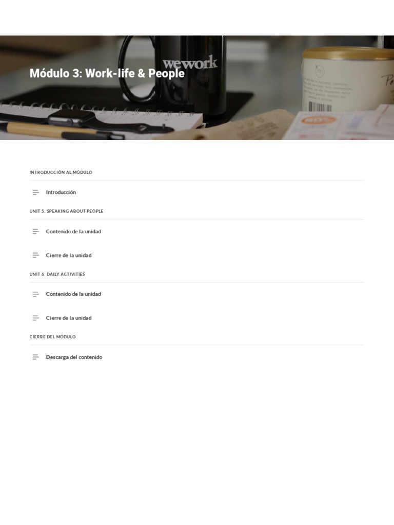 Modulo 3 Work Life People | PDF | Human Communication | Linguistics