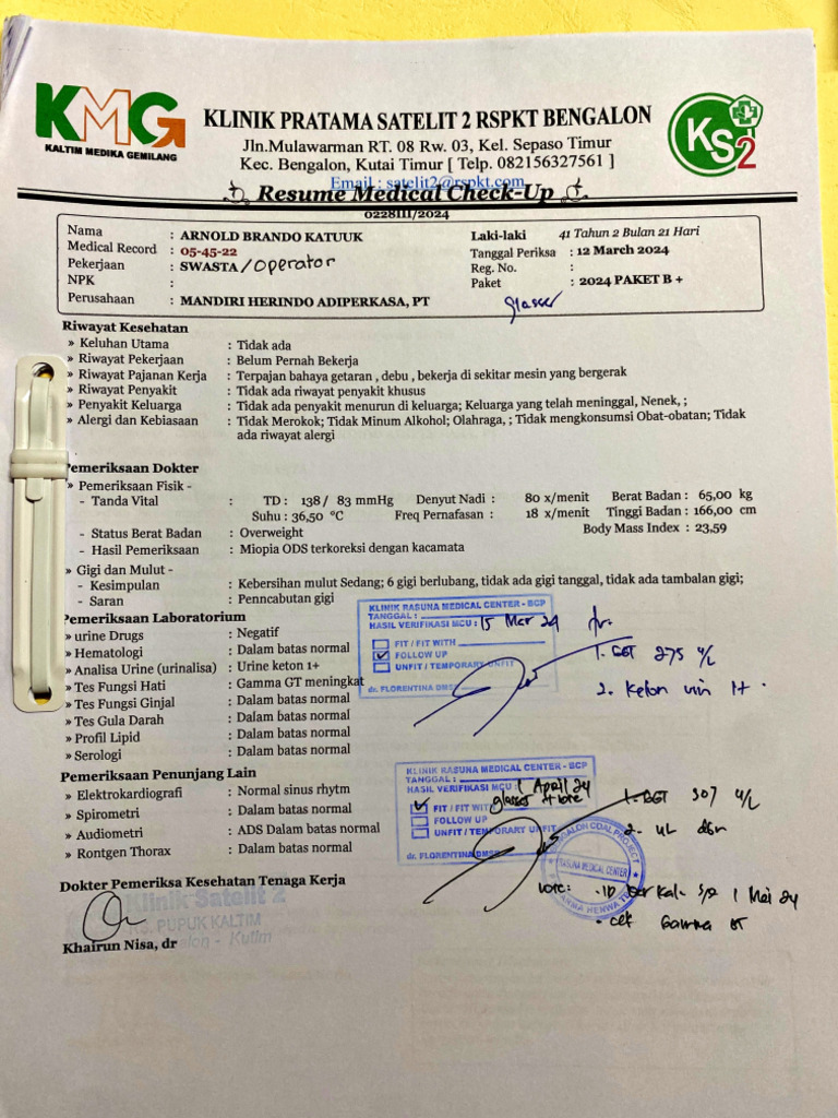 Arnold Brando—MCU Renewal | PDF
