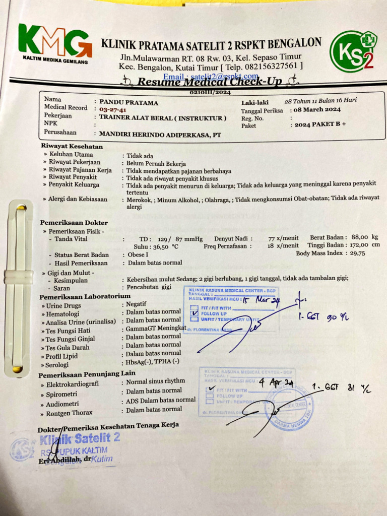 Pandu Pratama-MCU Renewal | PDF