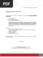 Carta Aclaratoria para ST7 Imss | PDF