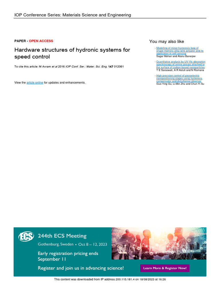 1er Archivo Control Analogico GKA | PDF | Valve | Actuator