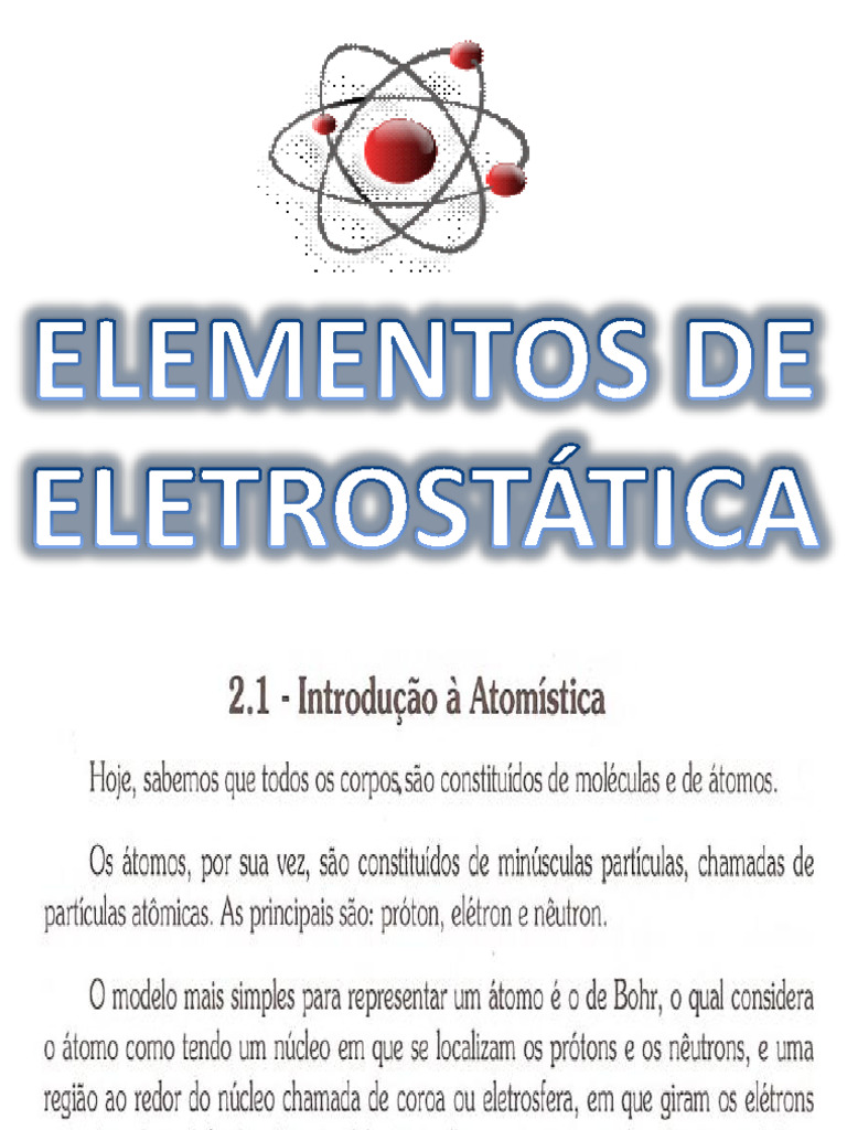 Elementos de Eletrostática | PDF