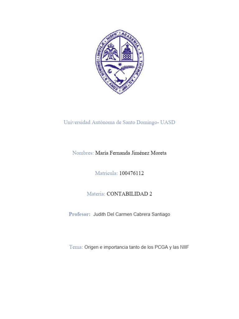 Qué son los PCGA y su importancia | PDF | Contabilidad | normas ...