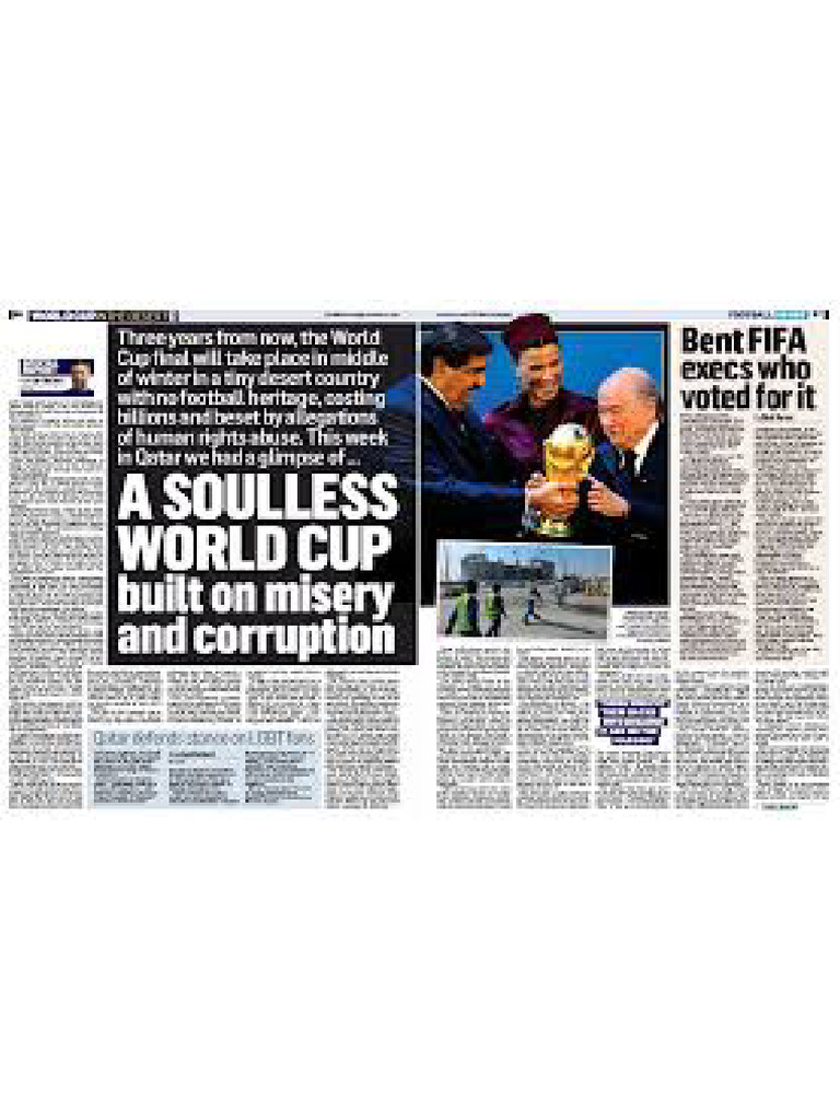 Soulless World Cup 2022 Qatar | PDF