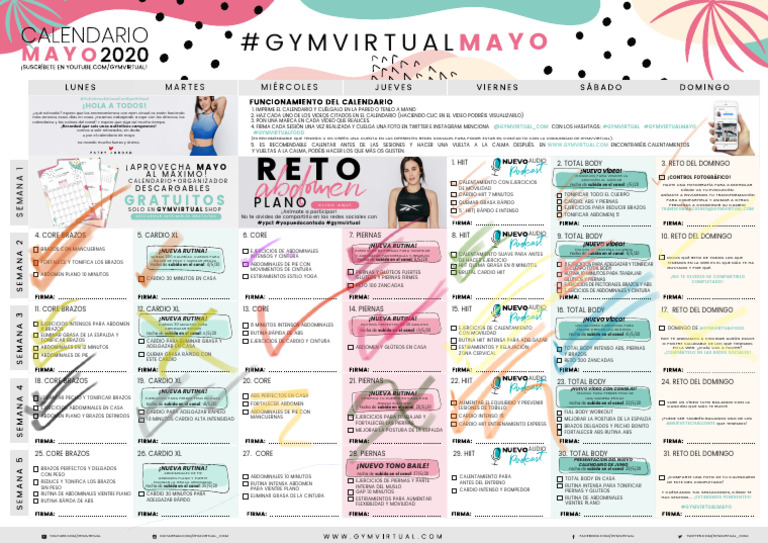 Calendario Mayo 2020 Interactivo 2 | PDF
