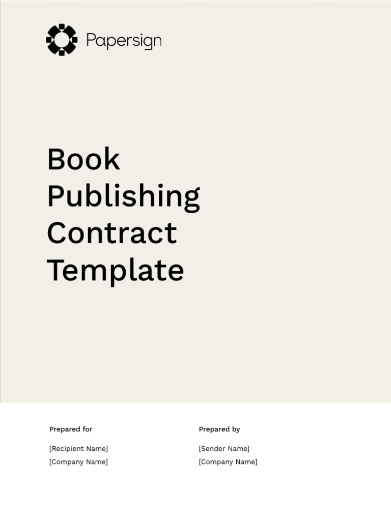 Book Publishing Contract Template | PDF | Indemnity | Copyright