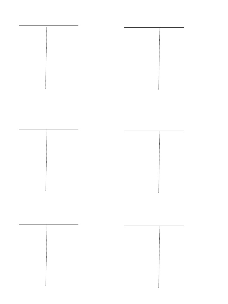 Formato Cuentas T | PDF